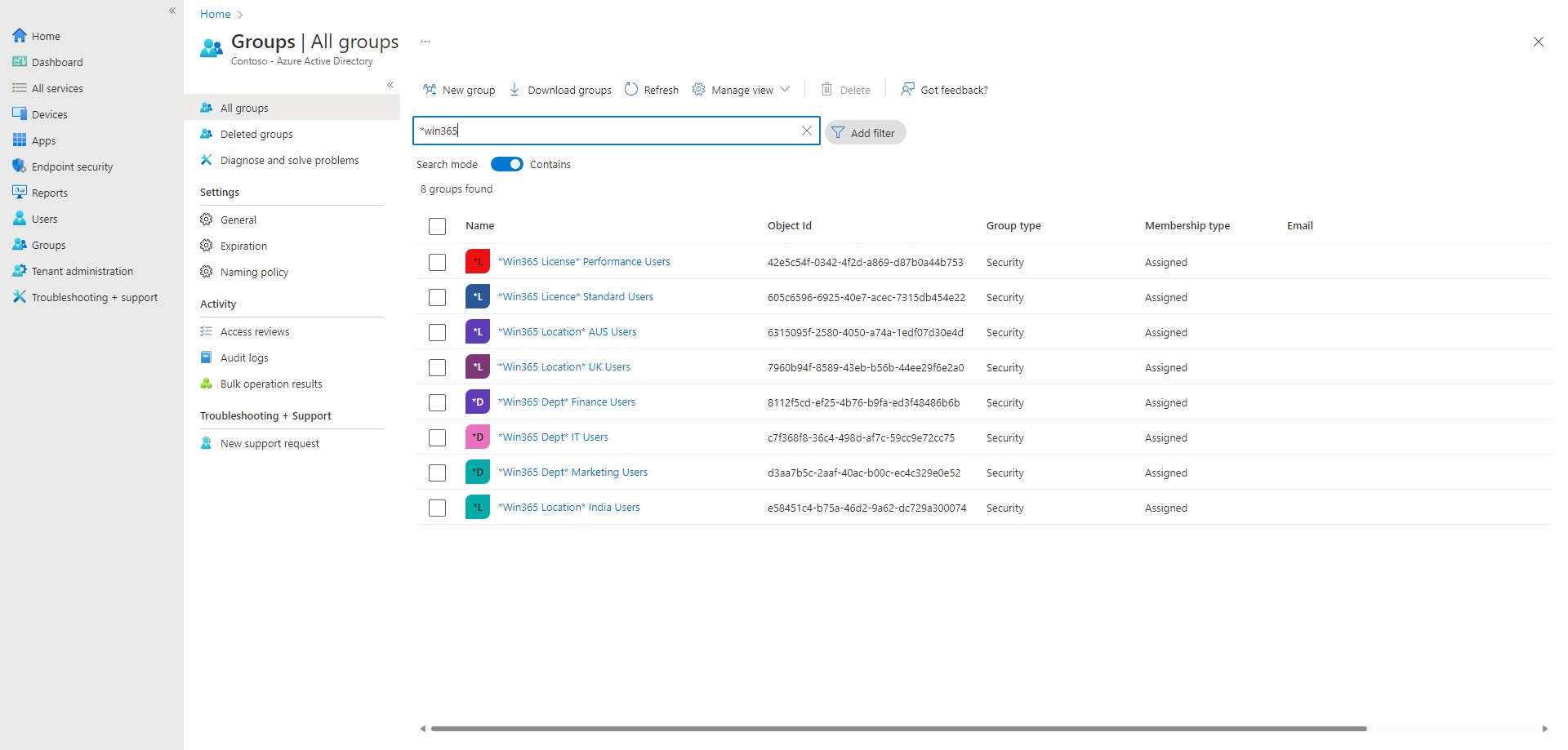Self-service Windows 365 with AAD Entitlement Management